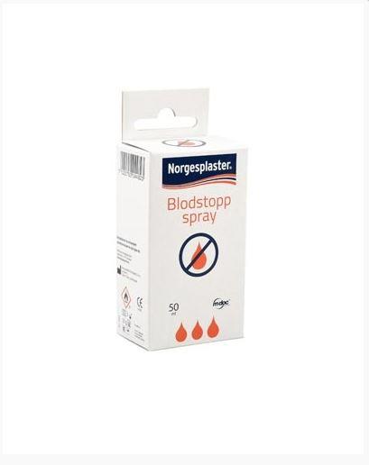 Norgesplaster Blodstoppspray 50ml Stopper blødning raskt - Macronstore.no