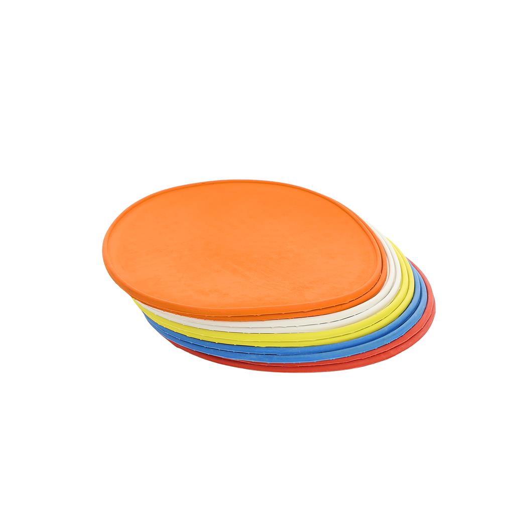 Flat Marker Rubber 10pcz Runde markeringsmatter - Macronstore.no